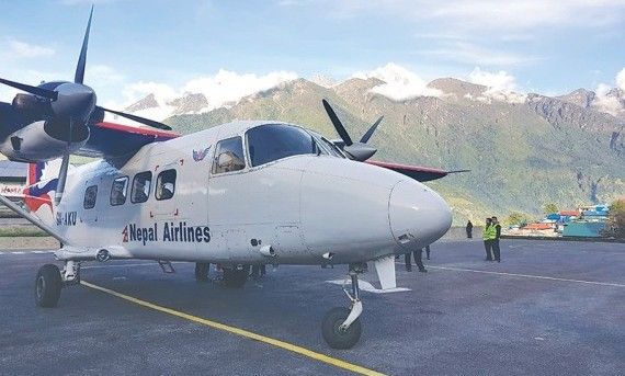 NAC conducts successful Lukla test flight of Y12e arc